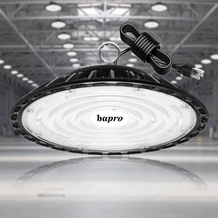 100W Ufo Projecteur Led, Projecteur Chantier 10000Lm, Ip65 Ultra-Mince ...