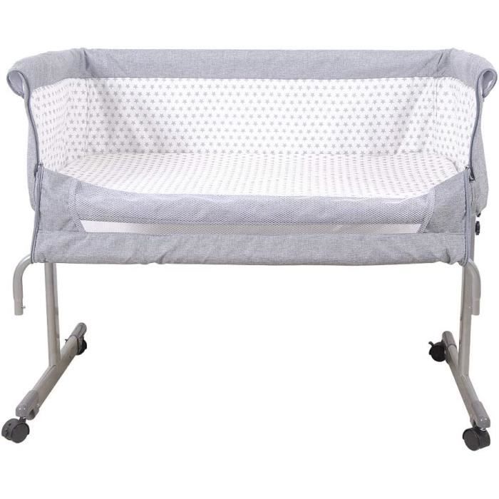 Lit Bébé Cododo, Berceau Cododo Bébé avec Matelas Moelleux et ...