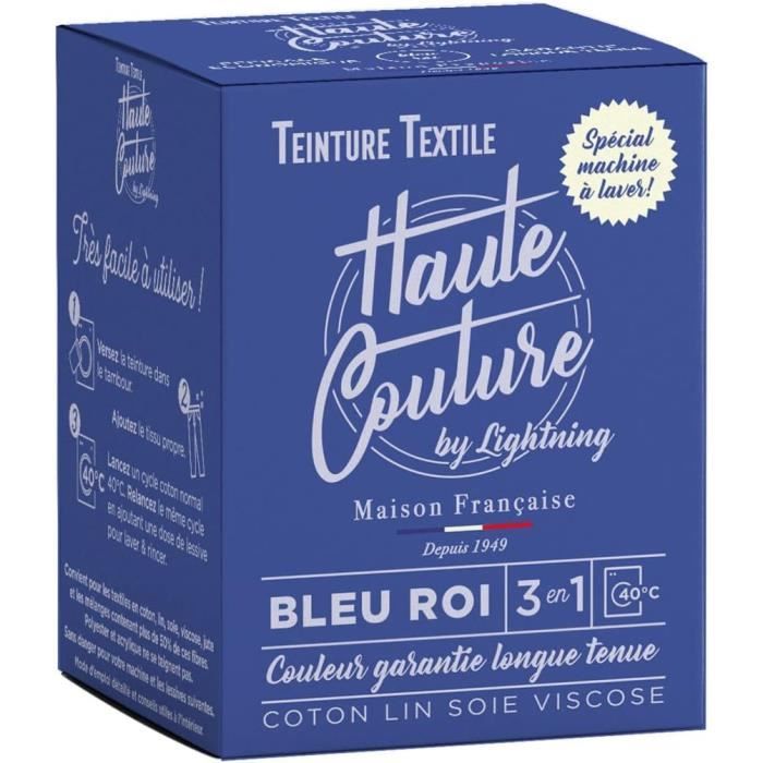 Teinture Textile 350g Bleu Roi,[S78] - Cdiscount Au quotidien