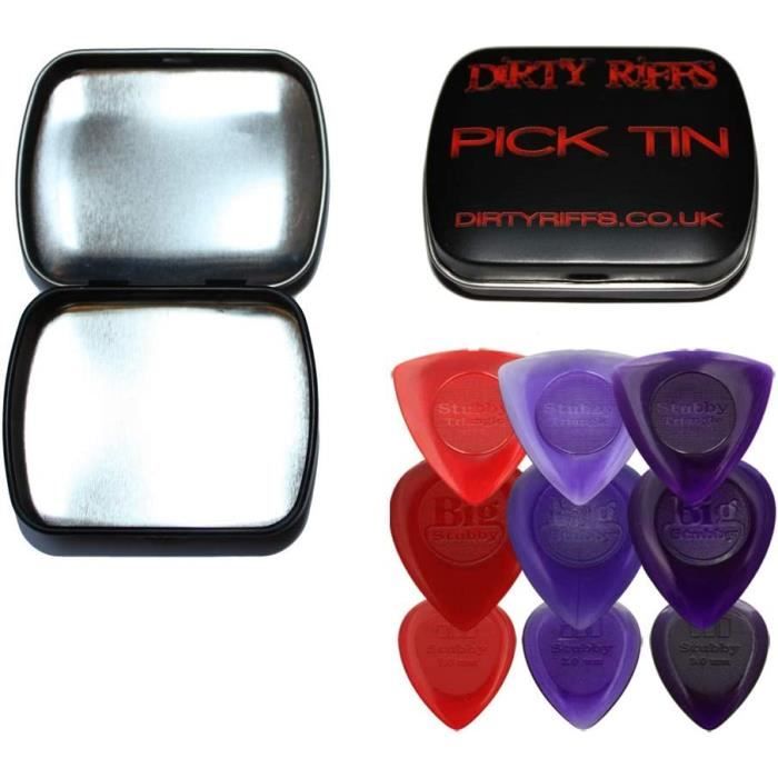 9Dunlop Small Stubby, Big Stubby Tri Guitare Stubby Médiators-Plectres ...