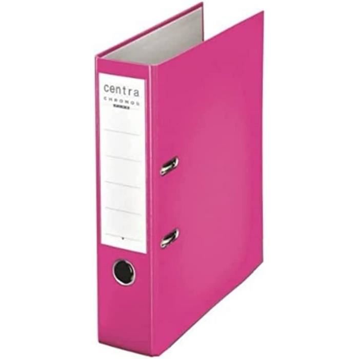Leitz 230141 Classeur à levier en plastique Chromos A4, large (Fuchsia ...