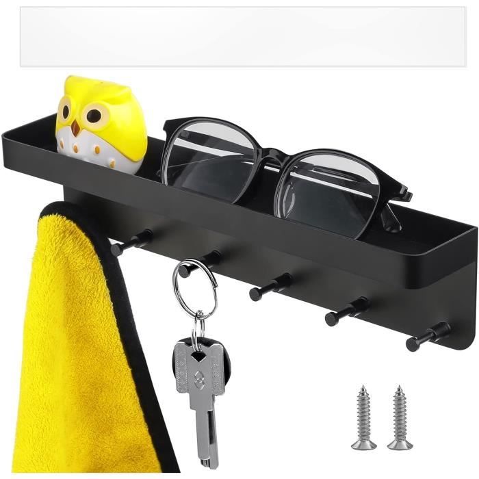 Porte Clé Mural Support Clef Mural 6 Crochets Vintage Support Accroche ...