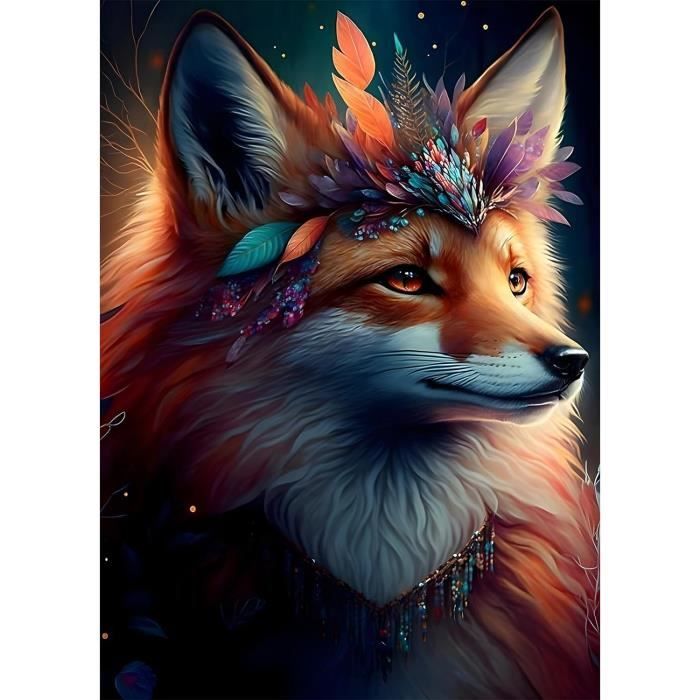 Animaux Diamond Painting, 5D Diy Broderie Diamant Painting Kit Complet ...