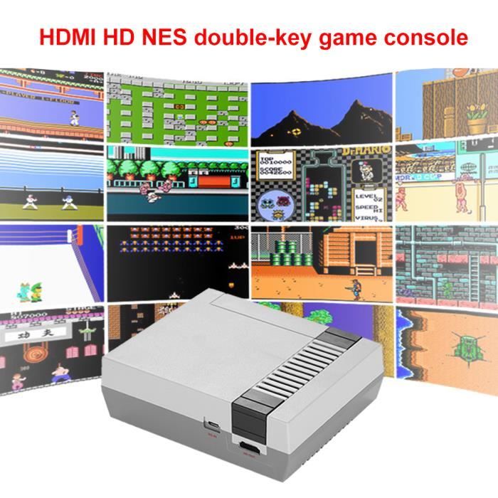 HDMI NES 600 console de jeu classique intégrée + 2 manettes de jeu ...