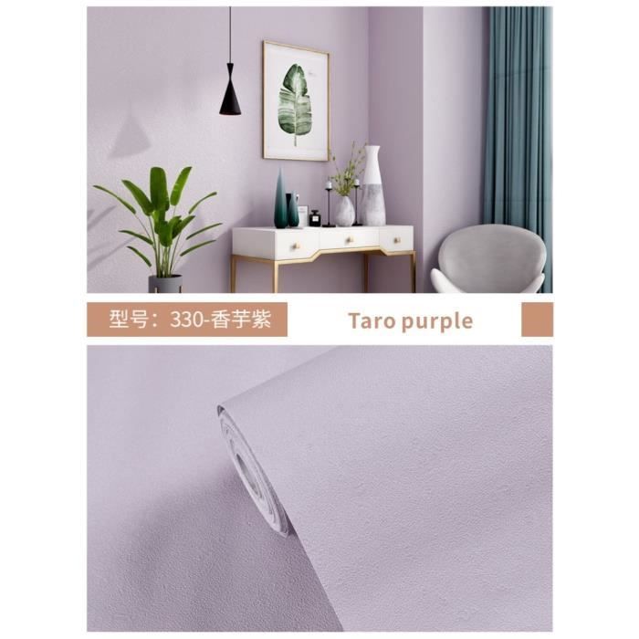 Papier peint,Taro purple-60 x 500 cm--Papier peint couleur Morandi pour ...