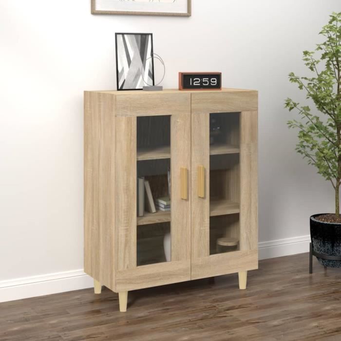 FAN - Buffets | bahuts - Buffet Chêne sonoma 69,5x34x90 cm Bois d ...