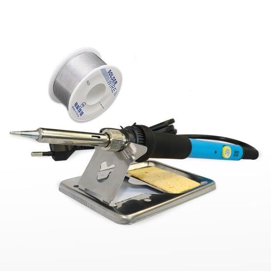 Poste a souder,Mini fer à souder électrique à température réglable 60W ...