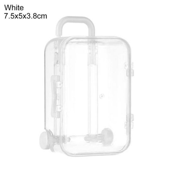 Boîte à bonbons créative en forme de chariot de voyage Mini valise ...