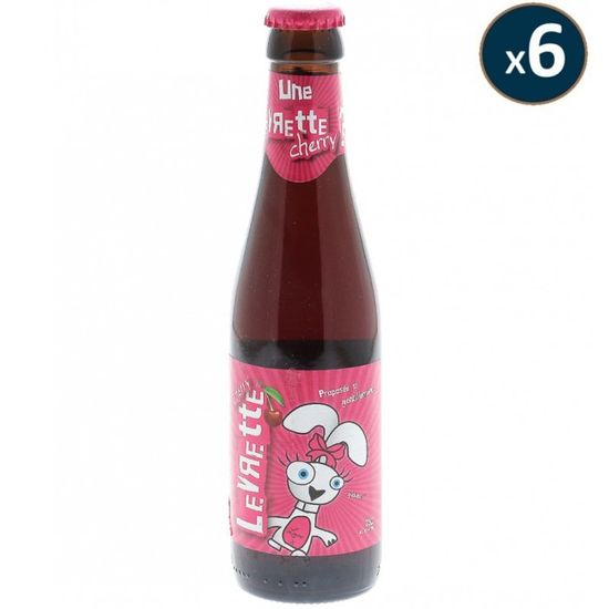 Bière Levrette Cherry 25CL : une savoureuse bière à la cerise pour les ...