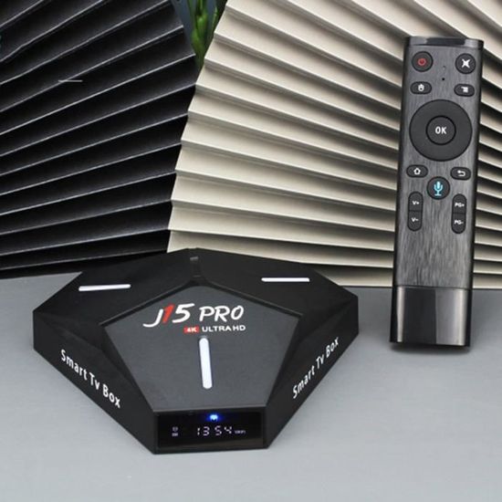 !2+16G Smart TV Box récepteur décodeur J15 Pro 4k boîte de télévision intelligente - Cdiscount ...