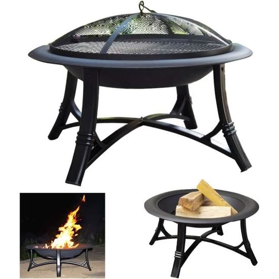 Foyer extérieur pour Le Jardin,Fire Pit, brasero Protection Brasero ...
