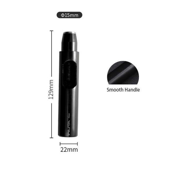 POINCON,15mm-1pcs--Poinçon Rond En Cuir Noir, 11-24mm, Creux En Acier ...