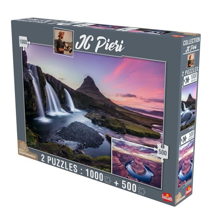 GOLIATH Puzzle Collection JC Pieri - Kirkjuffellsfoss (Islande) et ...