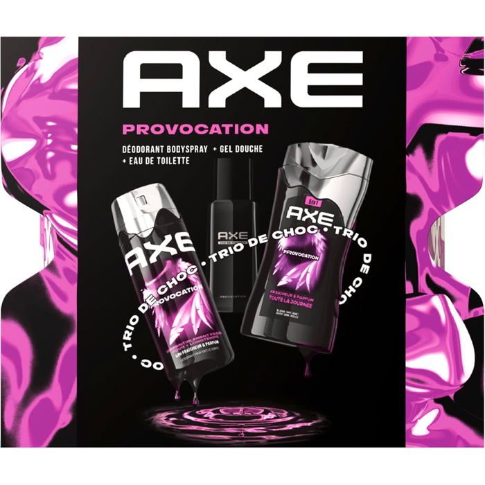 Axe Coffret Homme - Provocation - Déodorant 200ml Eau de Toilette 100ml ...