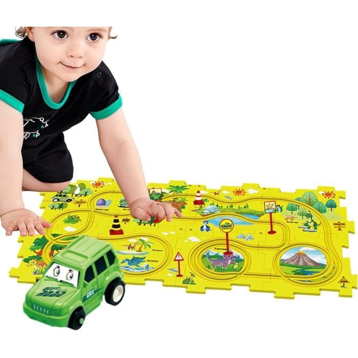 Jeu Piste Puzzle pour Tout-Petits,Ensemble Jeu Piste Construction ... Jeu Piste Puzzle pour Tout-Petits,Ensemble Jeu Piste Construction ...