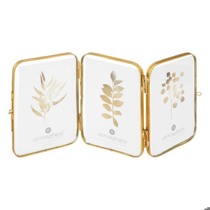 Pêle-mêle "Rachel" doré 3 photos - Atmosphera createur d'interieur ...