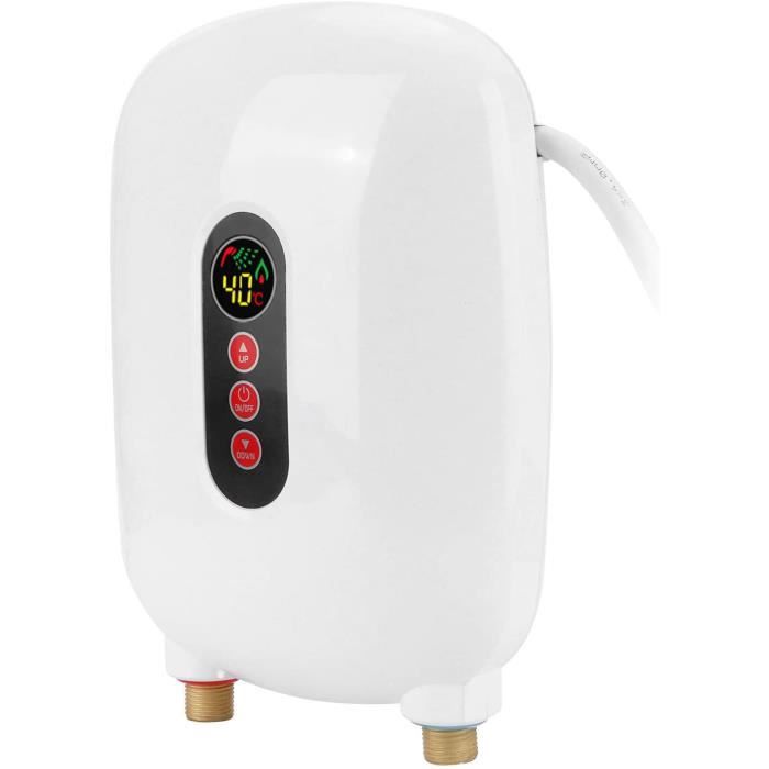 Chauffe-eau à écran tactile à économie d'eau chauffe-eau instantané ...