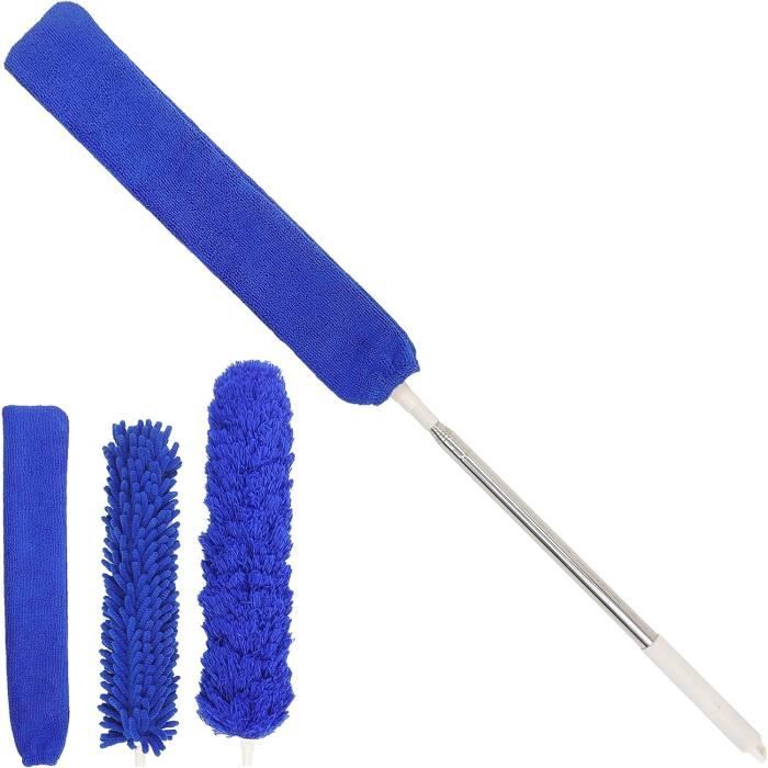 Plumeau Télescopique Avec Kit De 5 Pièces Lavable Avec Tige Extensible ...