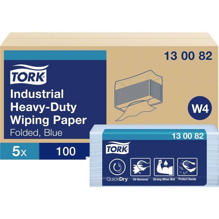 Tork Advanced Wiper 440 Lingettes nettoyantes jetable fibres de pâte ...