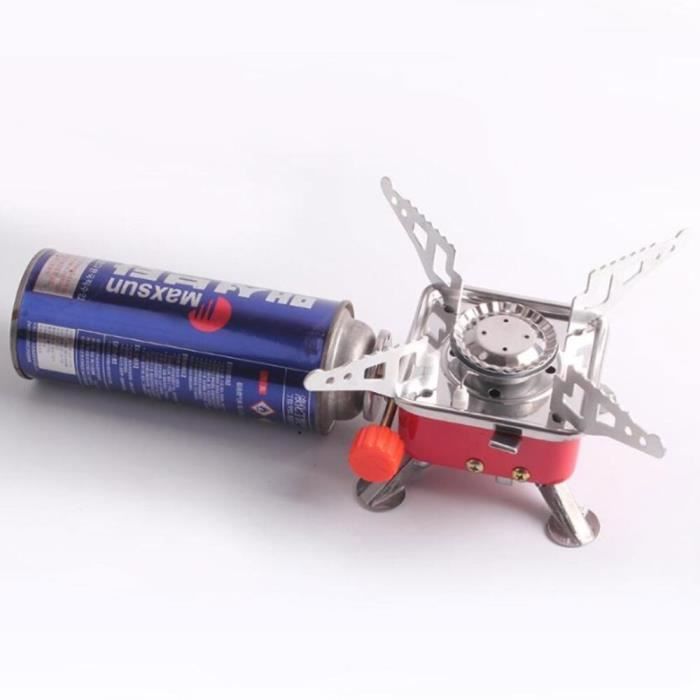 Mini réchaud à gaz de Camping 4000btu brûleur touristique pliable ...