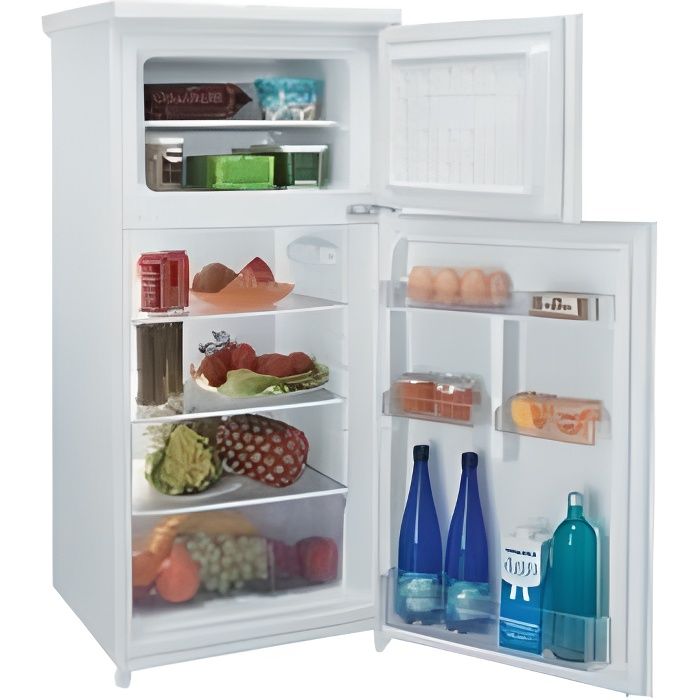 Réfrigérateur 2 Portes - CANDY - CCDS5122W - Froid Statique - Classe F ...