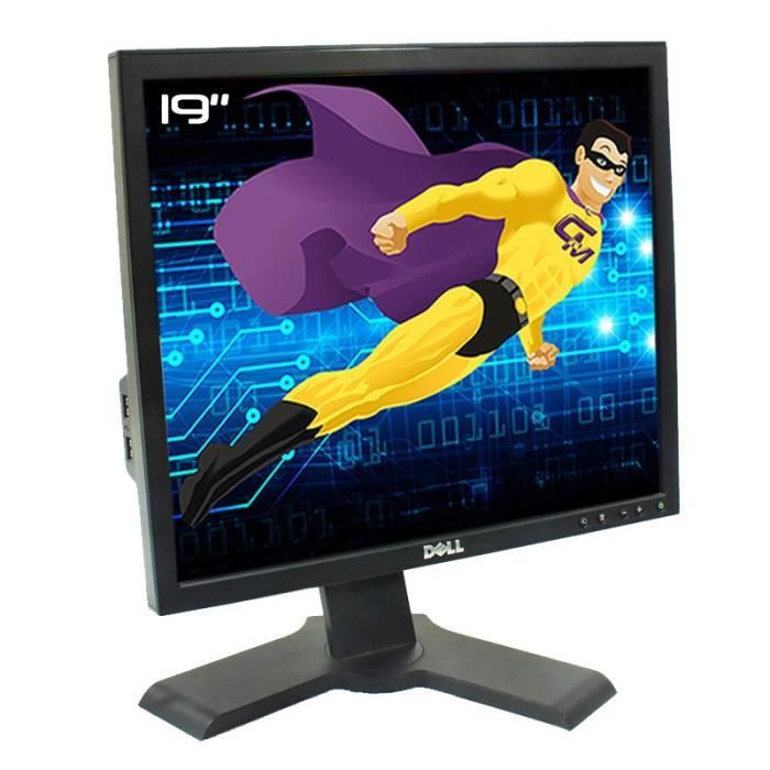Ecran PC Pro 19" Dell P190Sf 0HPFYK HPFYK LCD TFT VGA DVI-D USB 5:4 ...
