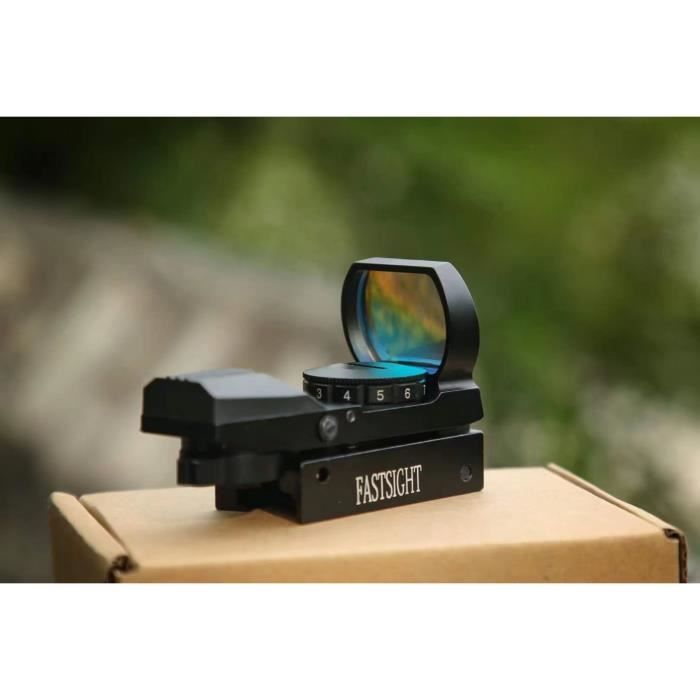 Four Variable Dot Holographic Scope Red Dot Cross Scope 22 Card Iris ...