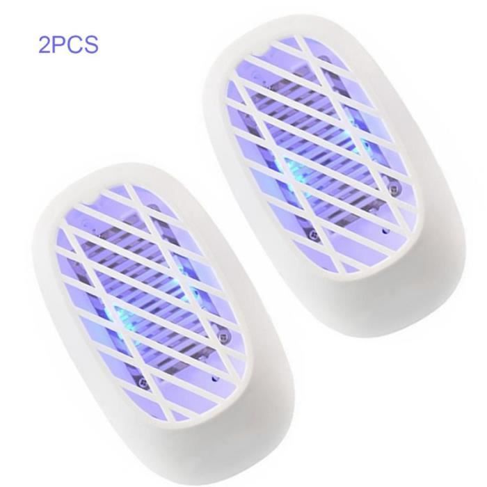 Mini Bug Zapper Plug-In Blue Light Mosquito Tueur d'insectes intérieur ...