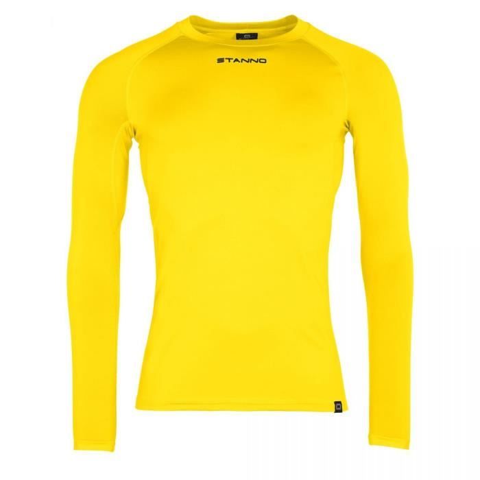 Sous maillot manches longues Stanno - yellow - M Yellow - Cdiscount Prêt-à-Porter