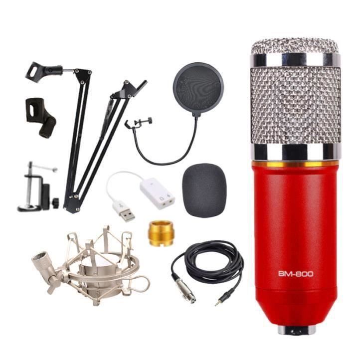 GOOD-1 ensemble de Microphone à condensateur de Kit de Studio pratique ...