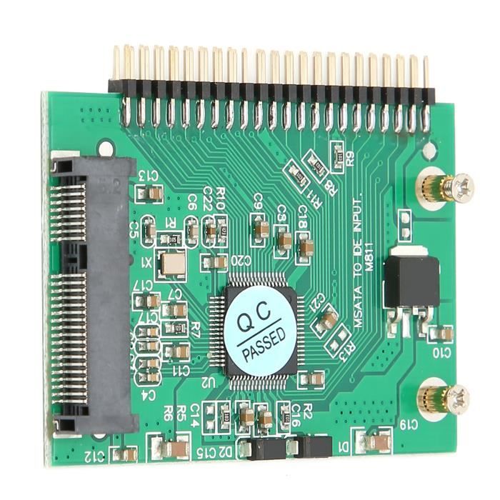 Lecteur de Carte MSATA - SURENHAP - Adaptateur IDE 44 Pin - Mini PCIE ...