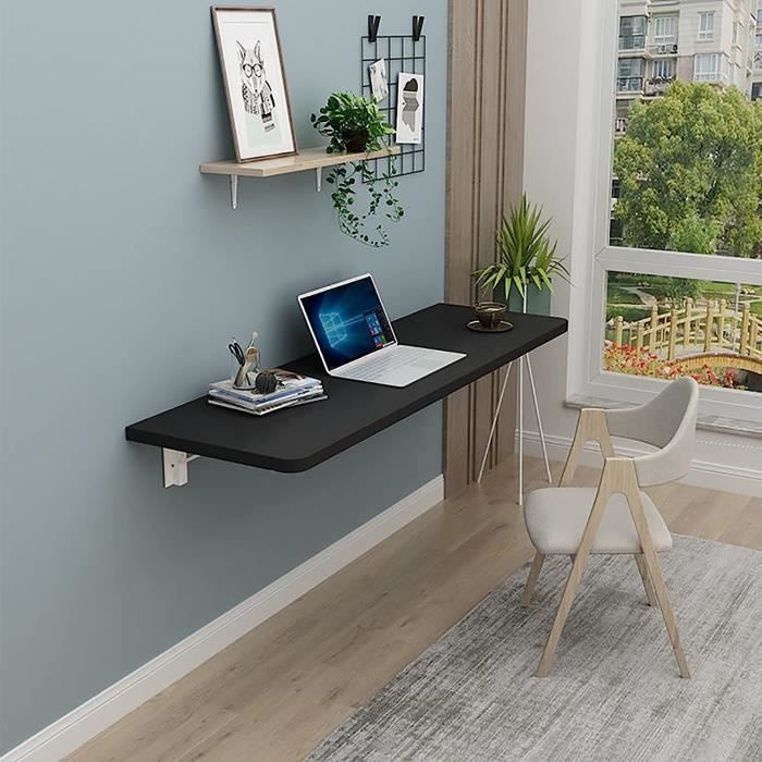 Bureau Pliant Mural, Table Rabattable De Bureau Rabattable, Table ...