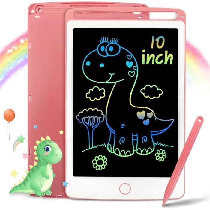 10 Pouces Ardoise Magique Enfant 2 Ans,Tablette Enfants 3 4 5 6 7 8 Ans ...