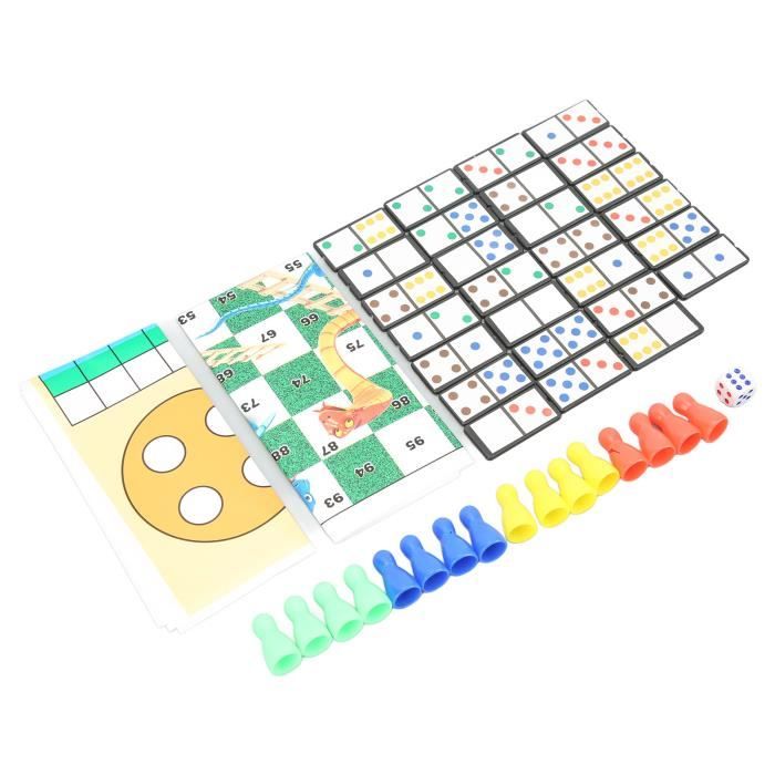 Jeu de table de voyage portable de dames 3 en 1 pour enfants - VGEBY ...