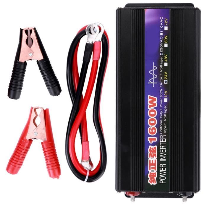 Zerone Convertisseur De Puissance Onduleurs De Puissance 1600w Transformateur De Suralimentation