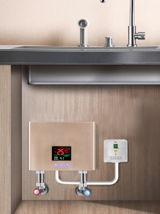 Chauffe-eau - MIOLOE - Mini Chauffe-eau Instantané - 3000W - Affichage LED - Installation Murale ...