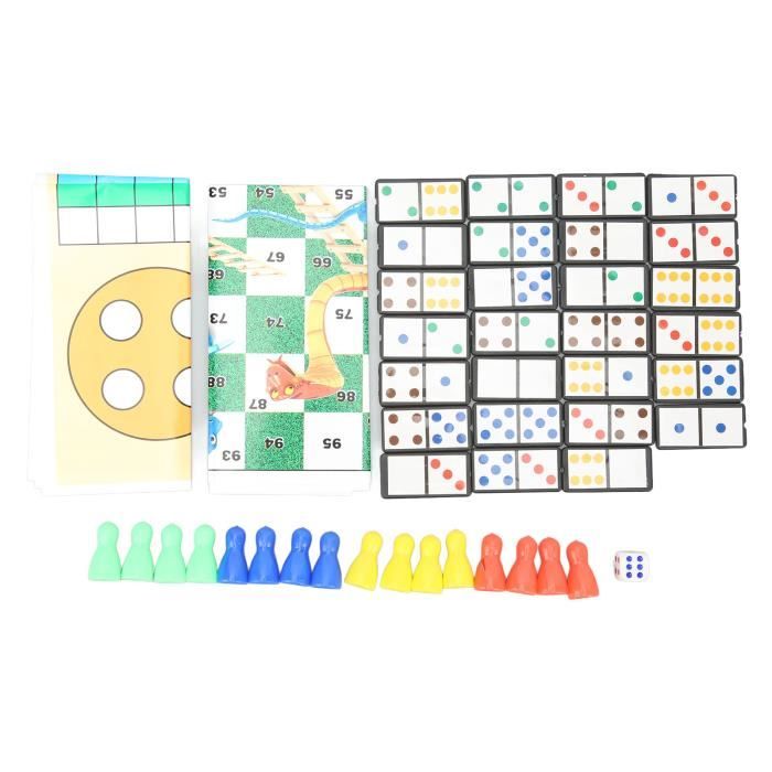 Jeu de table de voyage portable de dames 3 en 1 pour enfants - VGEBY ...