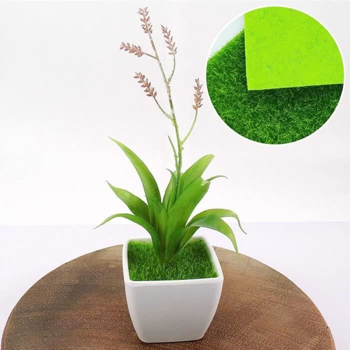 Tapis De Pelouse Verte Artificielle,Mini Simulation Gazons,Artificiel ...