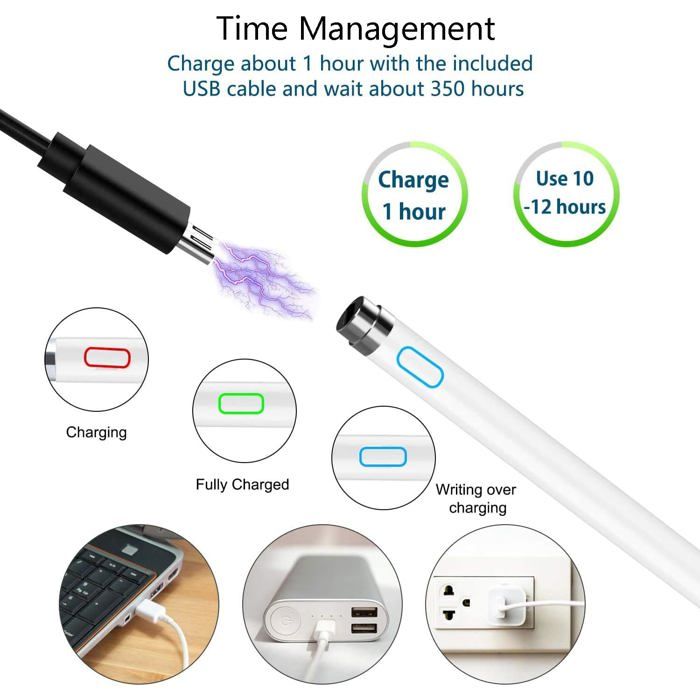 Stylet Tactile Pour Tablette Android,,Stylo Écran Capacitif Universel 1 ...