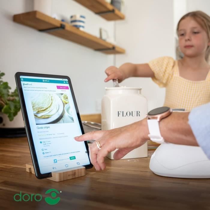 Tablette Doro pour Senior - Écran HD 10.4 - Caméra 5MP + 8MP - Wi-Fi ...
