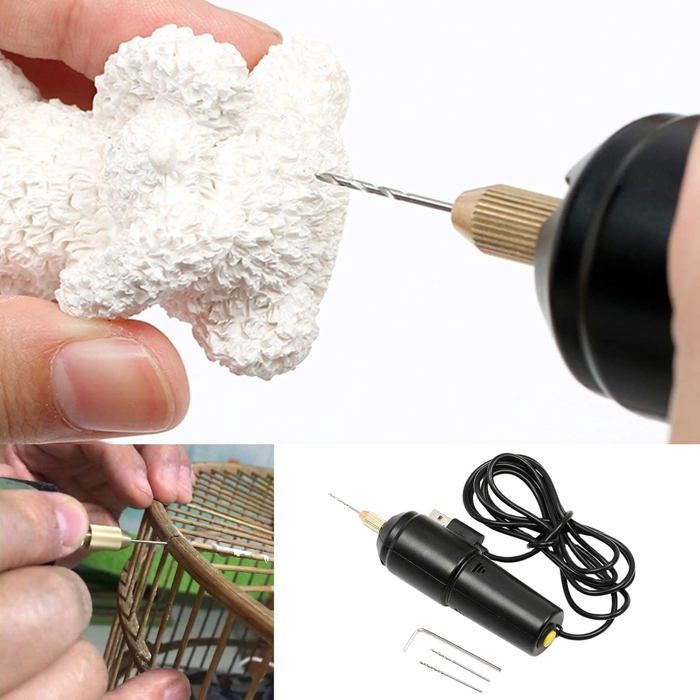 Mini Perceuses électriques, 5V Portable Perceuse USB, Perceuse Outils ...