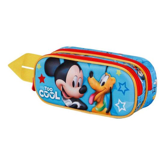 Trousse Double 3D - Disney Mickey Mouse Pal - Bleu - Taille Unique Bleu ...