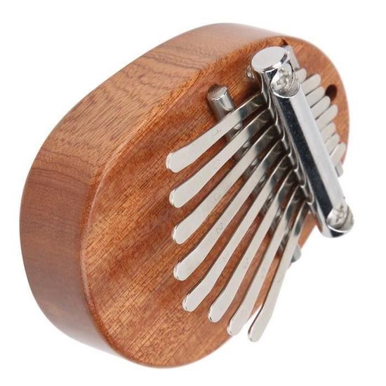 Ganen-8 Touches Kalimba Thumb Piano Set Mini Pendentif En Bois Massif ...