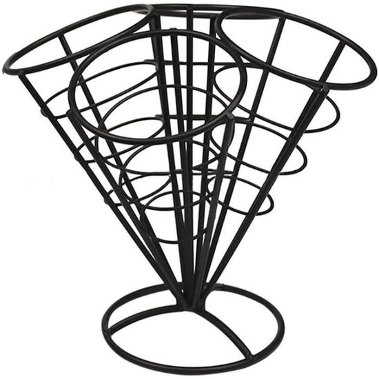 Supports De Frites,Support Panier Frites,Porte Cornet De Frites,Avec 4 ...