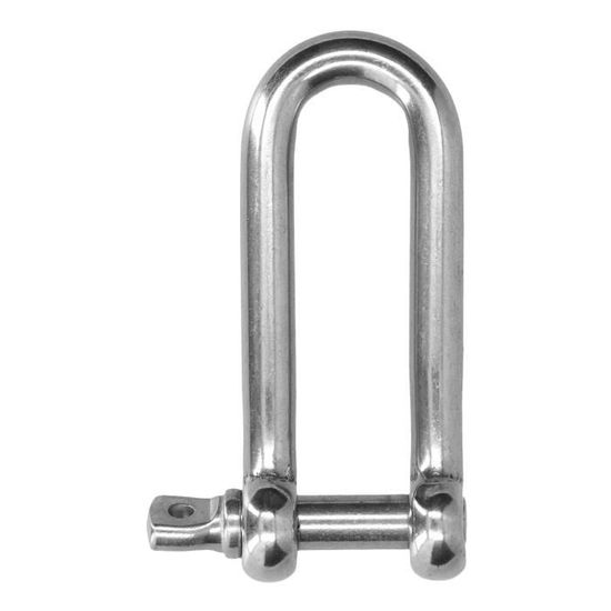 Long D Manille 304 En Acier Inoxydable Droite Ancrage Vis Pin Chaîne ...