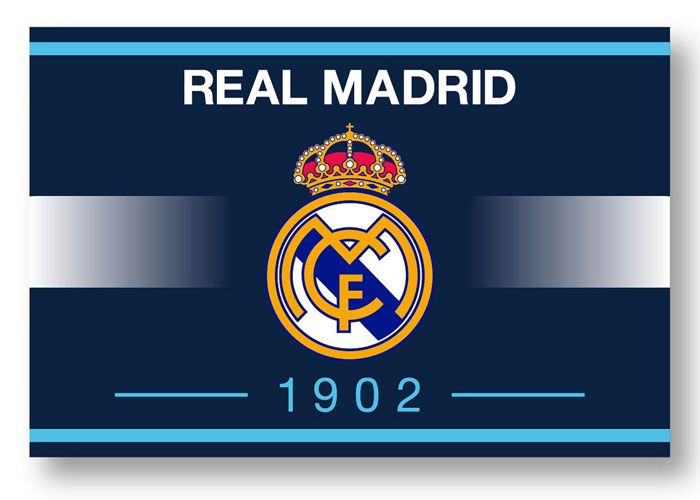 Drapeau - Real Madrid - Collection officielle - Polyester - 150 x 100 ...