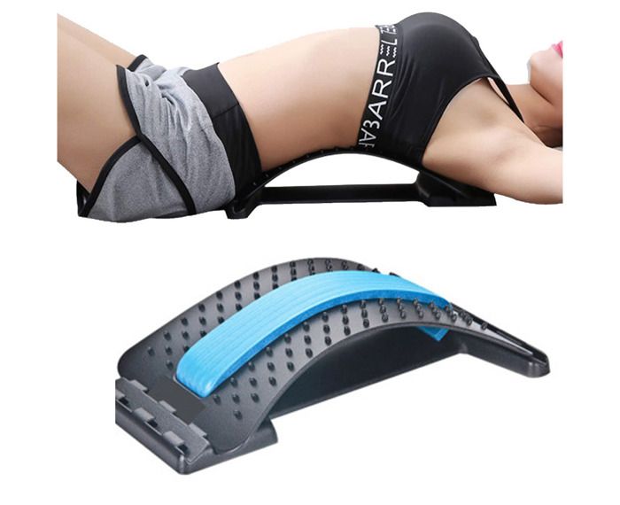 Support lombaire avec points d'acupression, massage pour soulager les ...