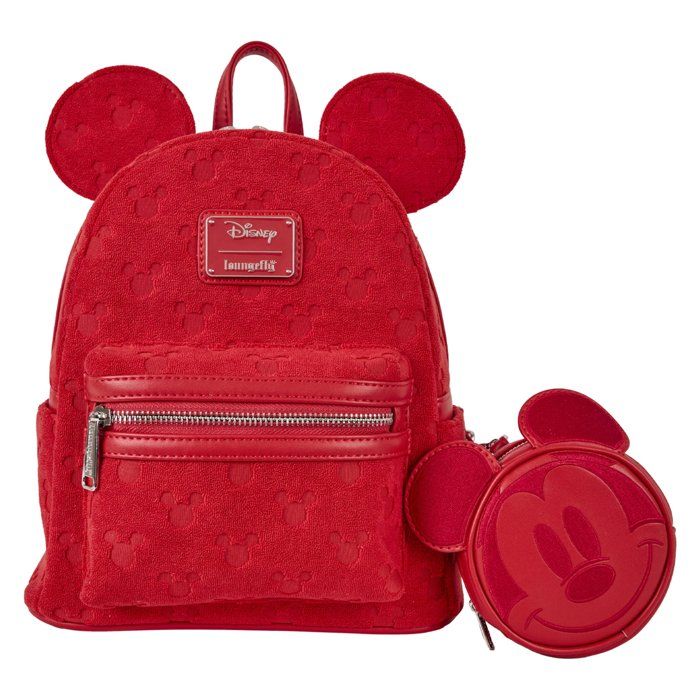 Mini Sac A Dos Loungefly - Disney - Mickeys Ears Mini Backpack Rouge ...