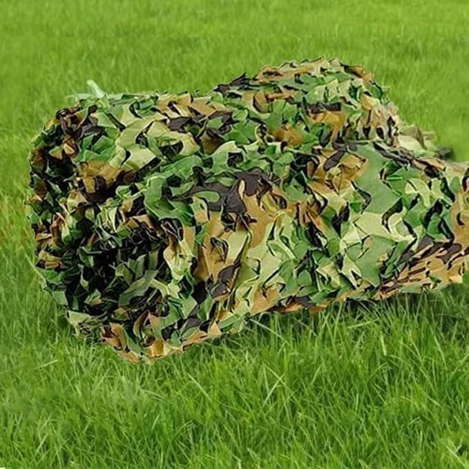 Filet De Camouflage Woodland, 3Mx3M 3X4M 4X4M 4X6M 6X7M Tissu Oxford ...