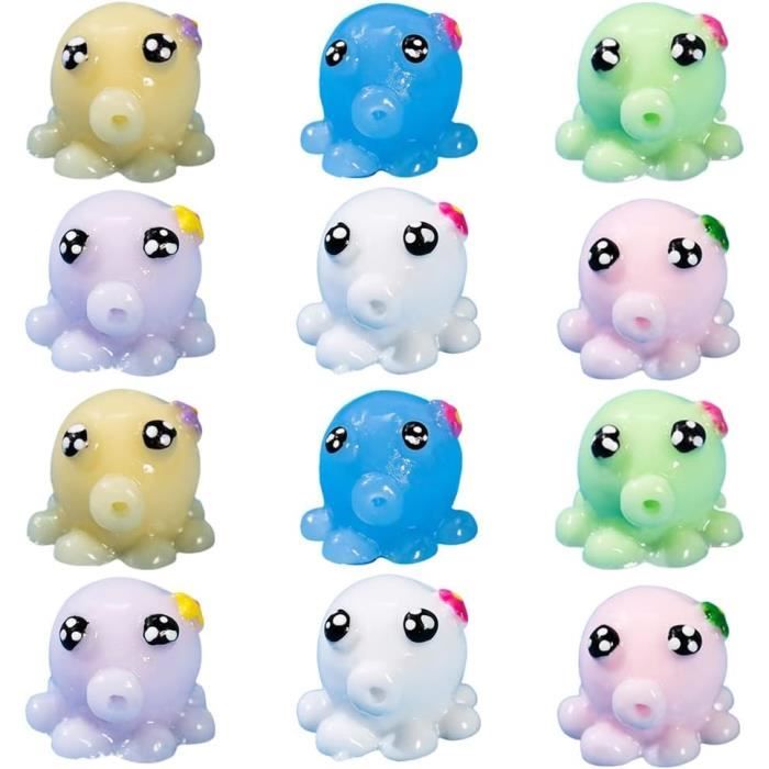 Mini Decoration Gateau Pieuvre Pour Enfants,Kawaii Cake Topper Pieuvre ...